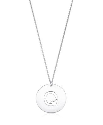 Click here for Oradina Sterling Silver Say My Name Initial Pendan... prices