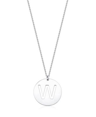 Click here for Oradina Sterling Silver Say My Name Initial Pendan... prices