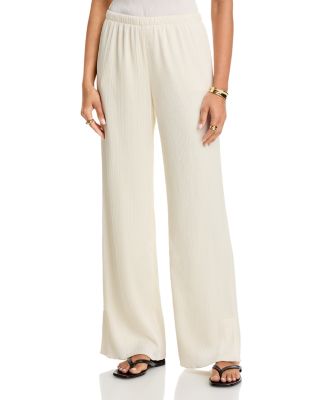 Click here for Anine Bing Aden Textured Pants prices