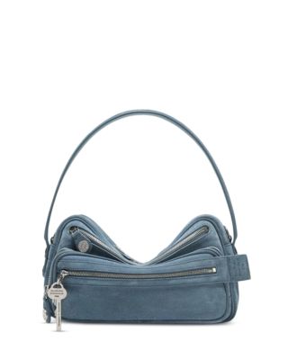 Click here for Acne Studios Camero Party Suede Shoulder Bag prices