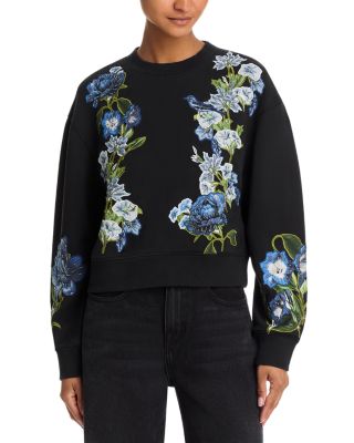 Click here for Alice and Olivia Russell Embellished Sweatshirt prices
