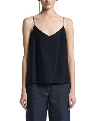 Click here for Peserico Double Layer V Neck Top prices