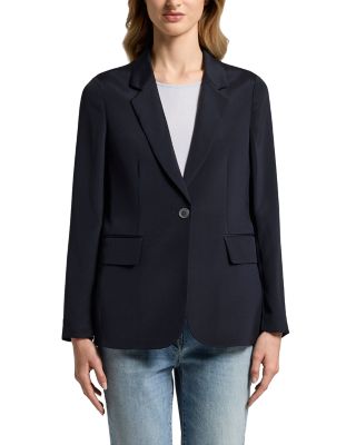 Click here for Peserico Single Breasted Crepe de Chine Blazer prices