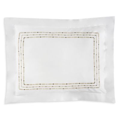 Click here for Dea Luxury Linens Sole Embroidery Standard Sham prices