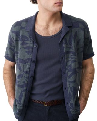 Click here for Marine Layer Ethan Laurel Wreath Sweater Shirt prices