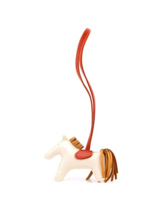 Click here for Pre-Owned HERMES Pm GriGri Rodeo Bag Charm Leather prices