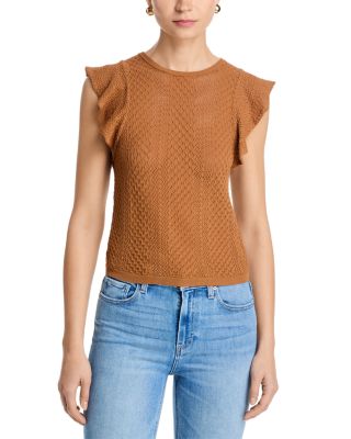 Click here for Paige Margot Ruffle Sleeve Tank prices