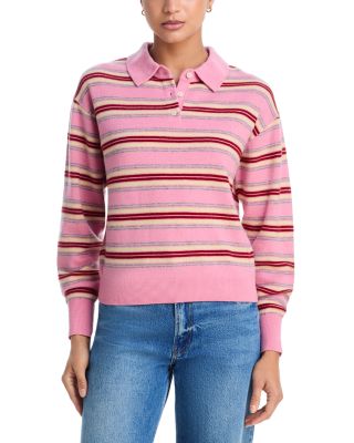 Click here for Guest in Residence Cashmere Polo Sweater prices