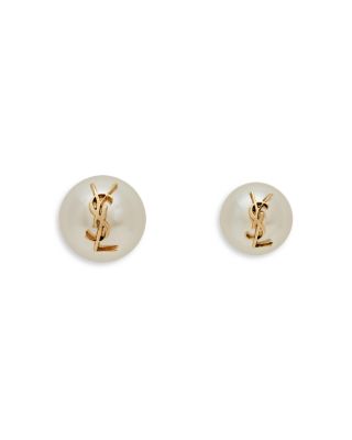 Click here for Saint Laurent Cassandre Pearl Earrings prices