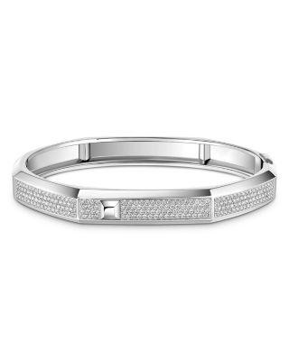 Click here for Messika 18K White Gold Diamond Moderniste Pave Ban... prices