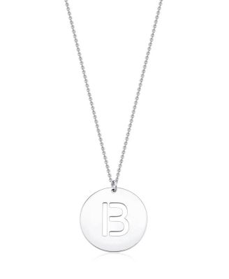 Click here for Oradina Sterling Silver Say My Name Initial Pendan... prices