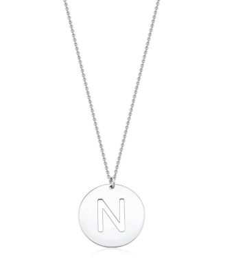 Click here for Oradina Sterling Silver Say My Name Initial Pendan... prices