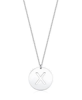 Click here for Oradina Sterling Silver Say My Name Initial Pendan... prices