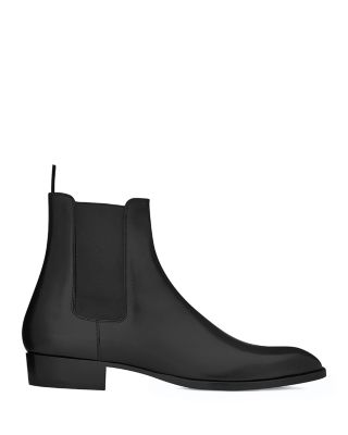 Click here for Saint Laurent Mens Wyatt Chelsea Boots prices
