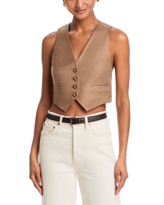 Click here for LAgence Jianna Short Vest prices