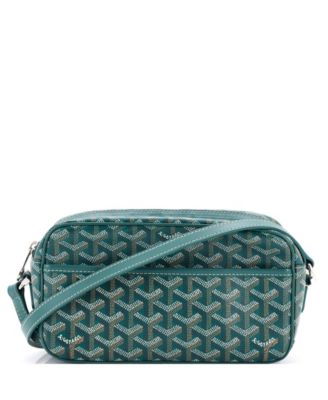 Click here for Pre-Owned Goyard Cap Vert Bag Coated Canvas prices