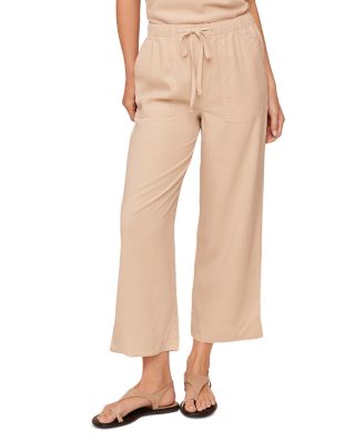Click here for Bella Dahl Easy Pocket Wide Leg Cropped Pants prices