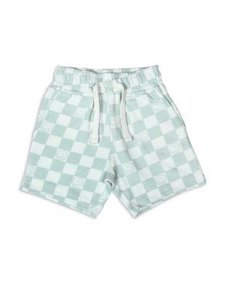 Click here for Mish Mish Boys Check French Terry Shorts - Little... prices