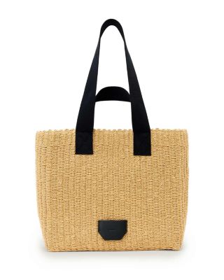 Click here for Allsaints Izzy East/West Paper Straw Tote prices