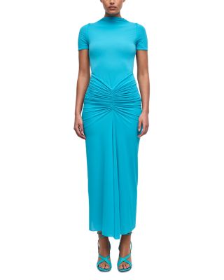 Click here for Ronny Kobo Enid Ruched Dress prices