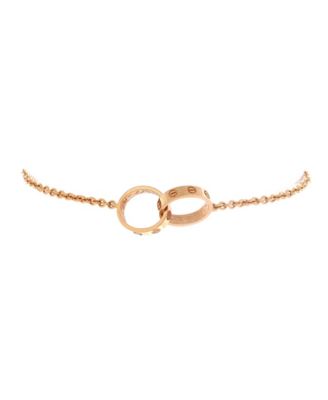 Click here for Pre-Owned Cartier Love Interlocking Bracelet 18K R... prices