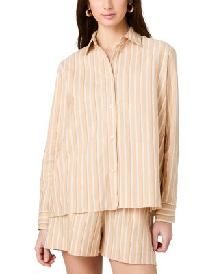 Click here for French Connection Aspen Lin Sandlot Stripe Shirt prices