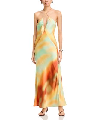 Click here for Bardot Lizbeth Halter Maxi Dress prices