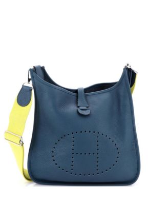 Click here for Pre-Owned HERMES Pm Evelyne Bag Gen Iii Clemence prices