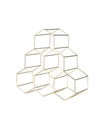 Click here for Viski Geo Countertop 6-Bottle Wine Rack prices