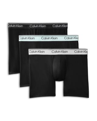 Click here for Calvin Klein Microfiber Stretch Boxer Briefs - 3 p... prices