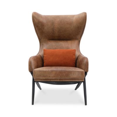 Click here for MoeS Home Collection Amos Leather Accent Chair prices