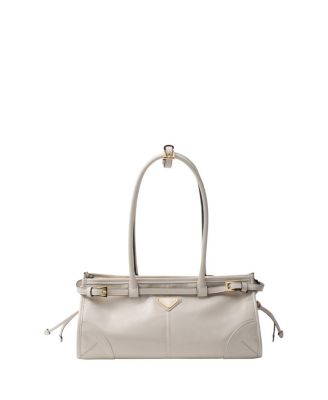 Click here for Prada Bonnie Medium Convertible Leather Shoulder H... prices