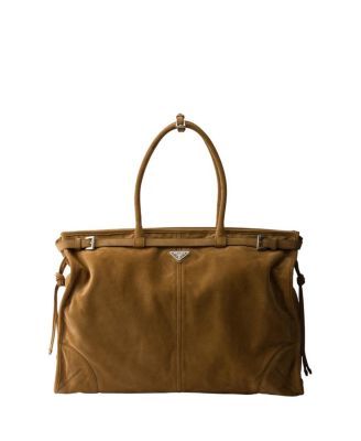 Click here for Prada Bonnie Suede Tote Bag prices