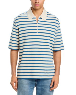 Click here for Jil Sander Zip Stripe Polo Shirt prices