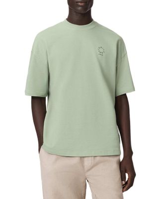 Click here for Allsaints Haven Cotton Logo Embroidered Tee prices