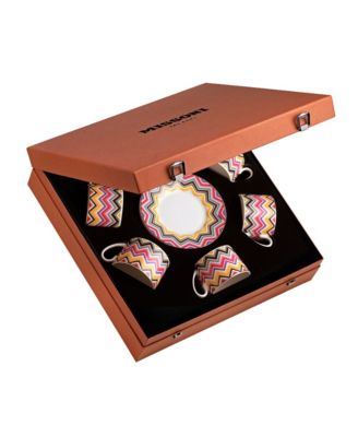 Click here for Missoni Marrakech Tea Cup & Saucer  Set of 6 prices