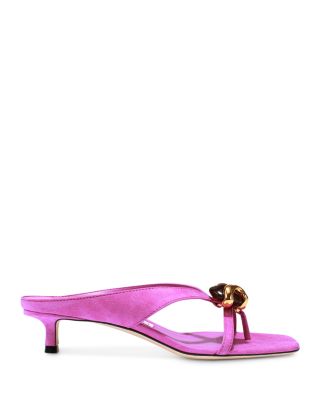 Click here for Jimmy Choo Womens Emeri Stone 35 Suede Sandals prices
