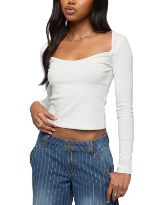 Click here for Edikted Ximena Scoop Neck Top prices