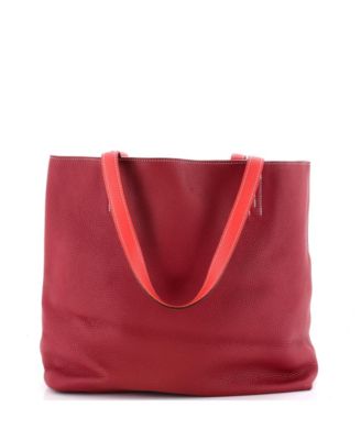 Click here for Pre-Owned HERMES 36 Double Sens Tote Clemence prices