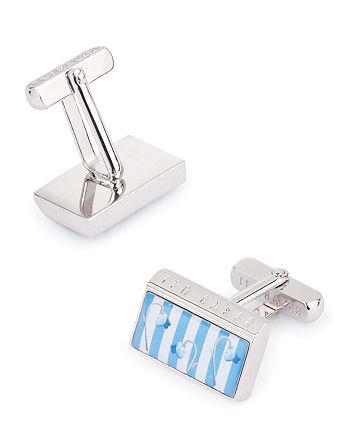 Ted Baker Floral Stripe Cufflinks | Bloomingdale's