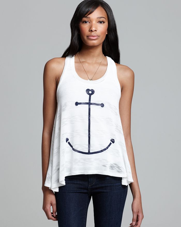 Vintage Havana Tank - Anchor High Low | Bloomingdale's