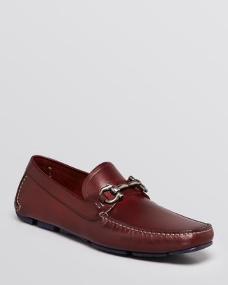 Salvatore Ferragamo Men's Parigi Leather Driving Loafers | Bloomingdale's
