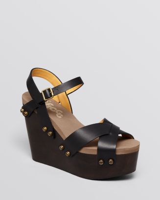 Flogg Open Toe Platform Wedge Sandals - Liliana | Bloomingdale's