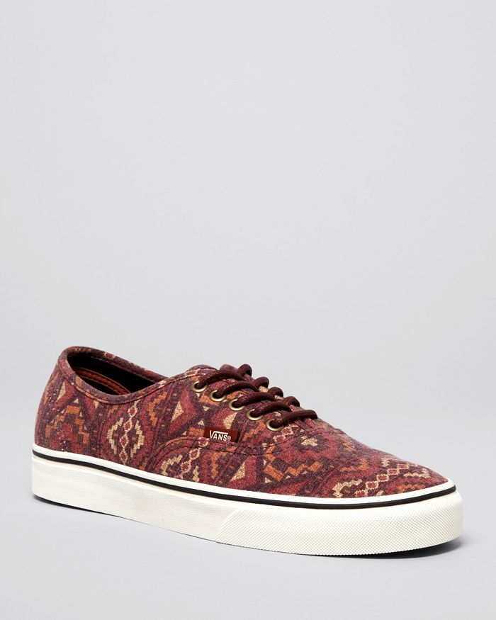 Vans Men's Authentic Geo Pattern Sneakers | Bloomingdale's