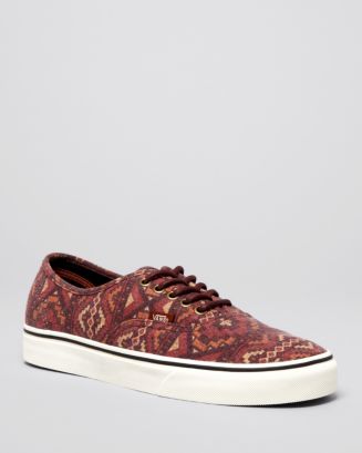 Vans Men's Authentic Geo Pattern Sneakers | Bloomingdale's