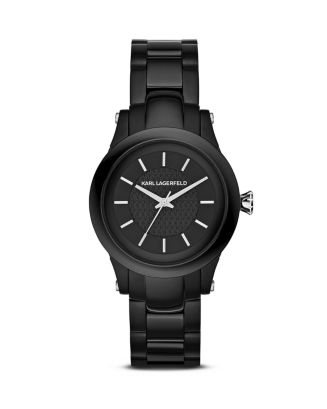 KARL LAGERFELD PARIS KARL LAGERFELD Slim Chain Watch, 38.5mm ...