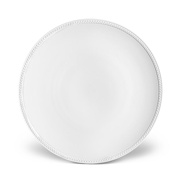 L'Objet Soie Tressée White Dinner Plate | Bloomingdale's
