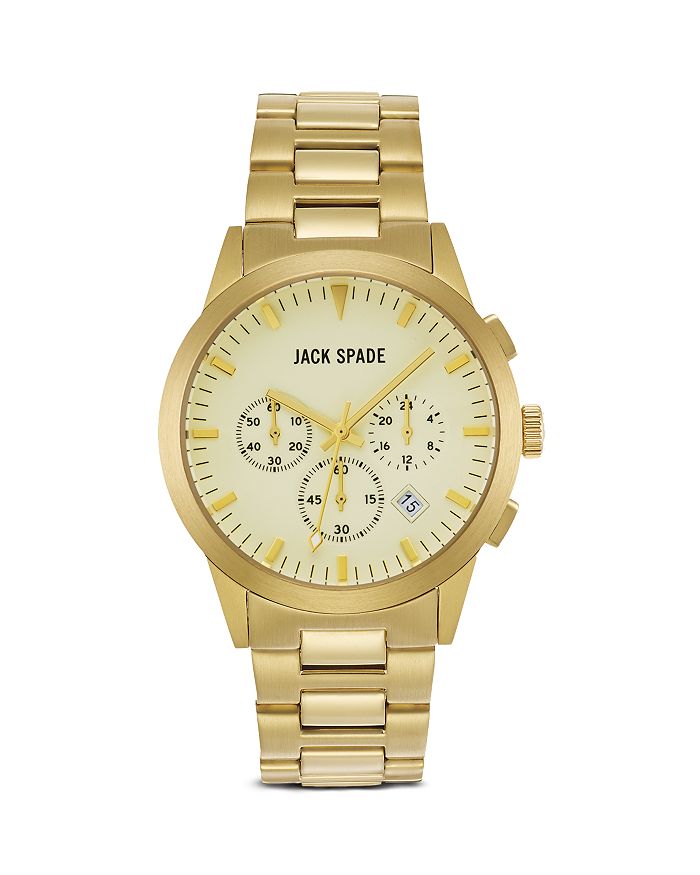Jack Spade Bailey 3-Eye Chronograph Watch, 42mm | Bloomingdale's