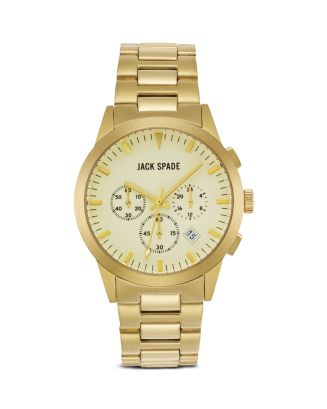 Jack Spade Bailey 3-Eye Chronograph Watch, 42mm | Bloomingdale's