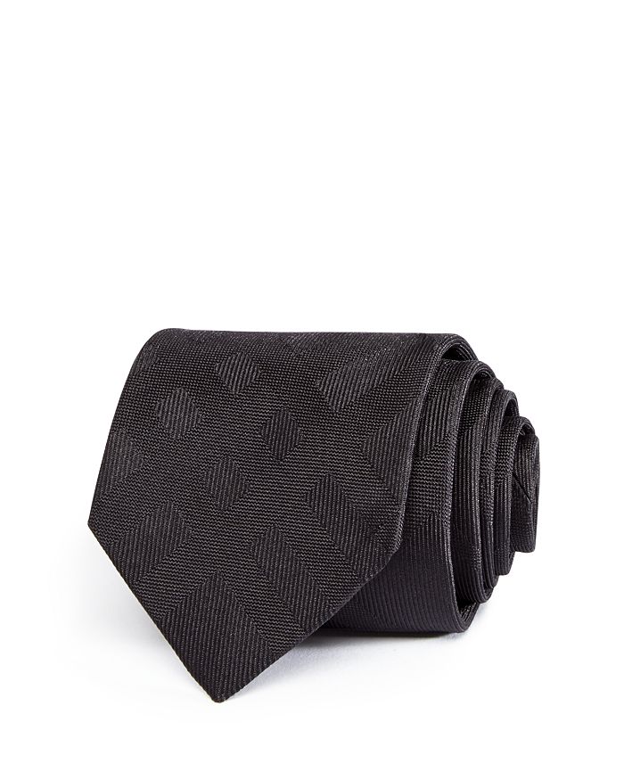 Burberry Tonal Check Skinny Tie | Bloomingdale's